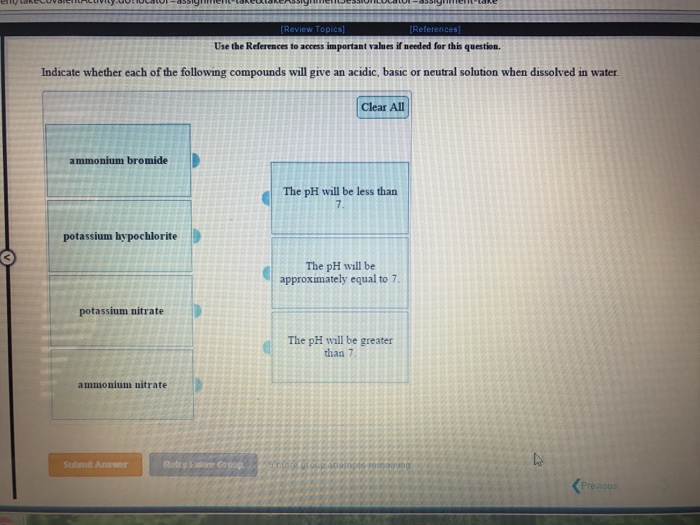 Solved Indicate whether each of the following compounds will | Chegg.com