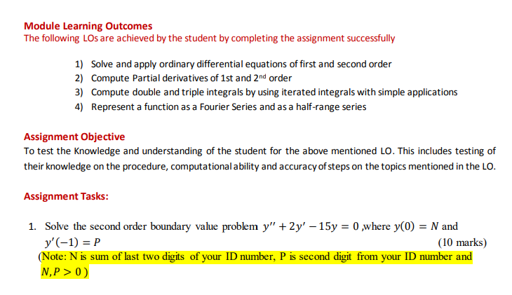 Solved Module Learning Outcomes The following Los are | Chegg.com