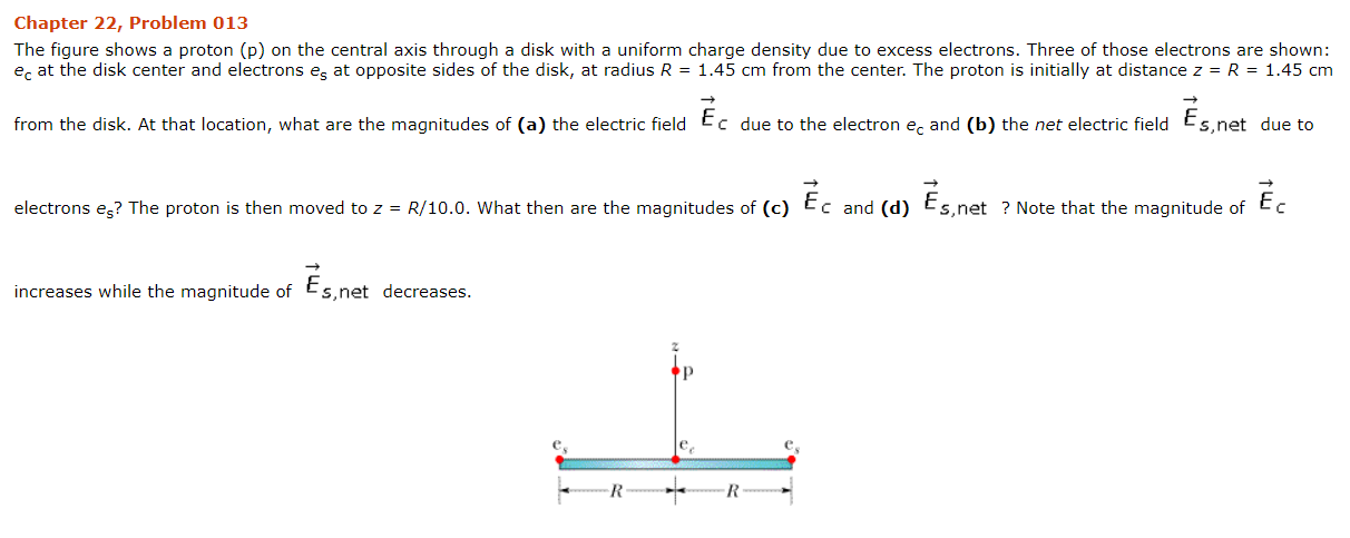 Solved Chapter 22, Problem 013 The figure shows a proton (p) | Chegg.com