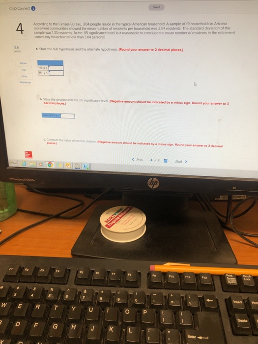 Solved ChtD Connect According to the Census Bureau, 3.04 | Chegg.com