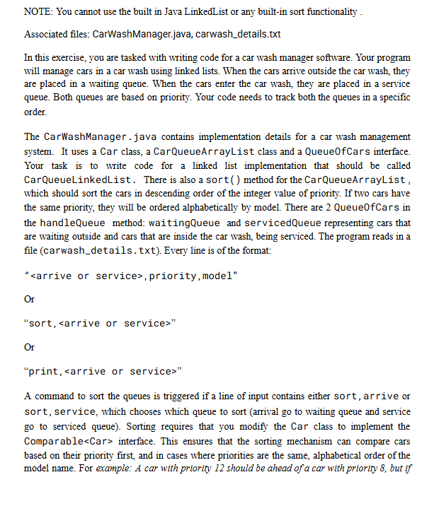 Solved import java.io.FileReader;import | Chegg.com