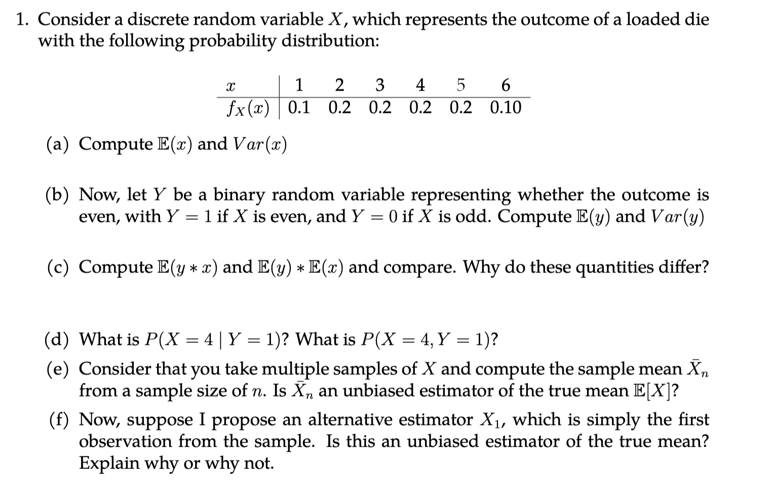 Solved Show me the steps to solve Consider a discrete random | Chegg.com