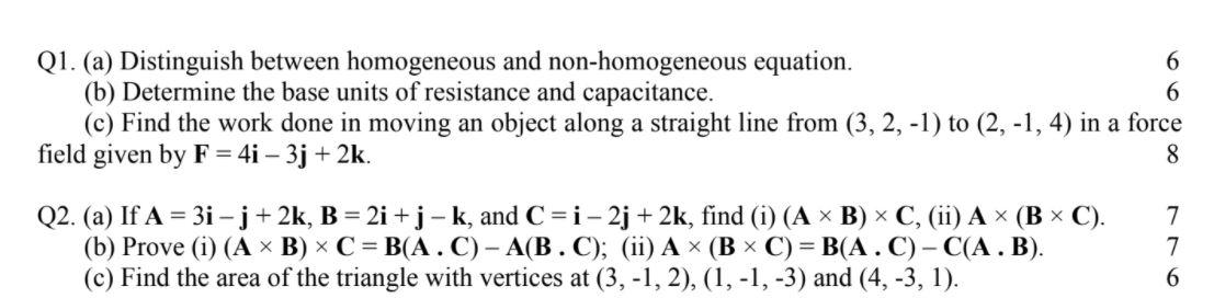 Solved 6 Q1. (a) Distinguish between homogeneous and | Chegg.com