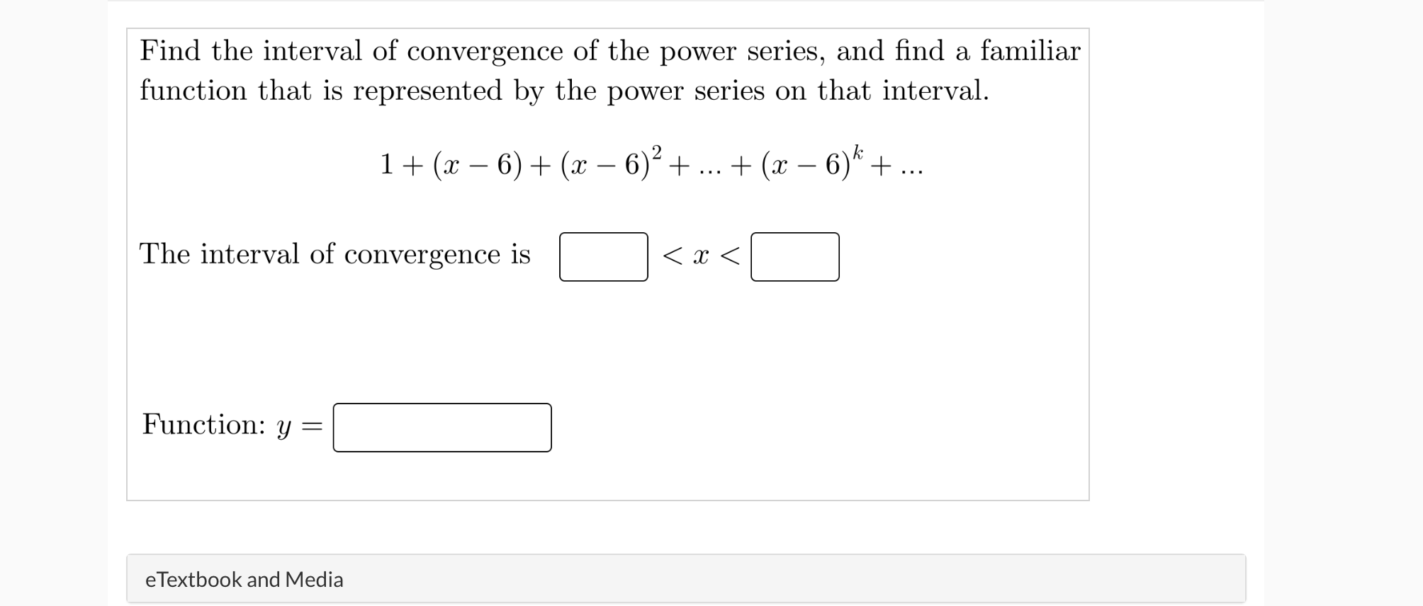 Solved Find the interval of convergence of the power series, | Chegg.com
