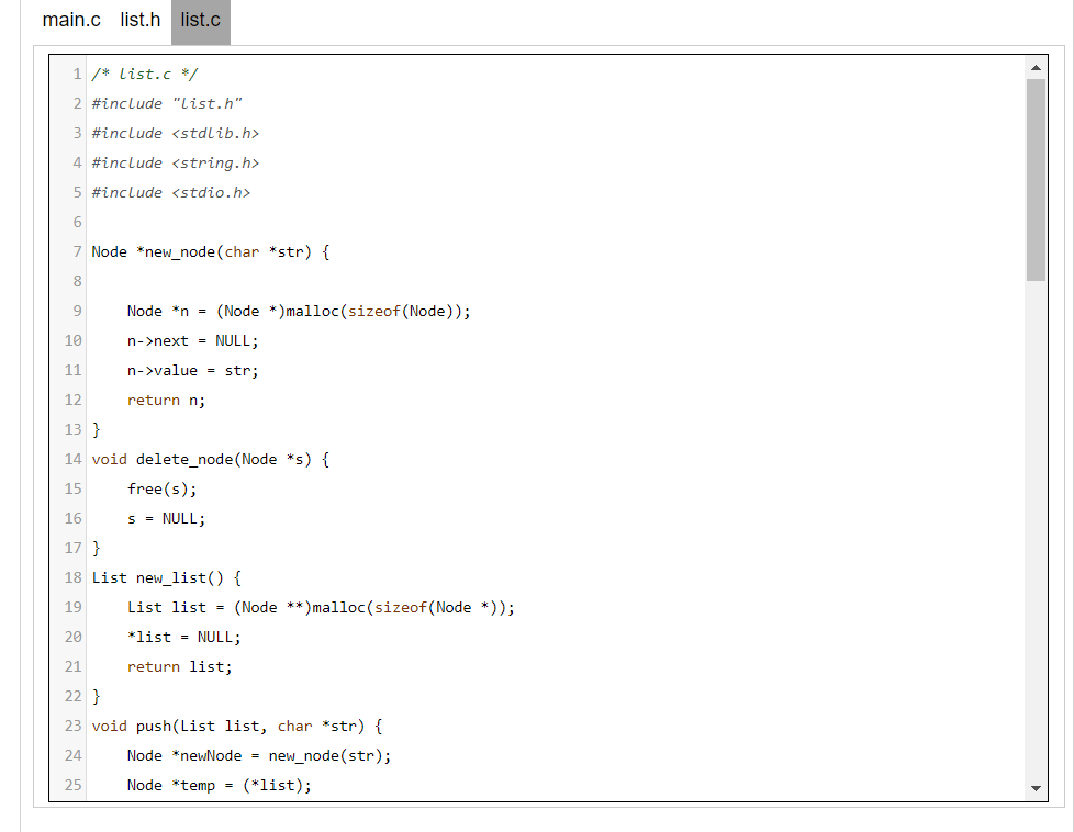 Solved Mainc Listh Listc Linked Lists Implement A Linked 8652