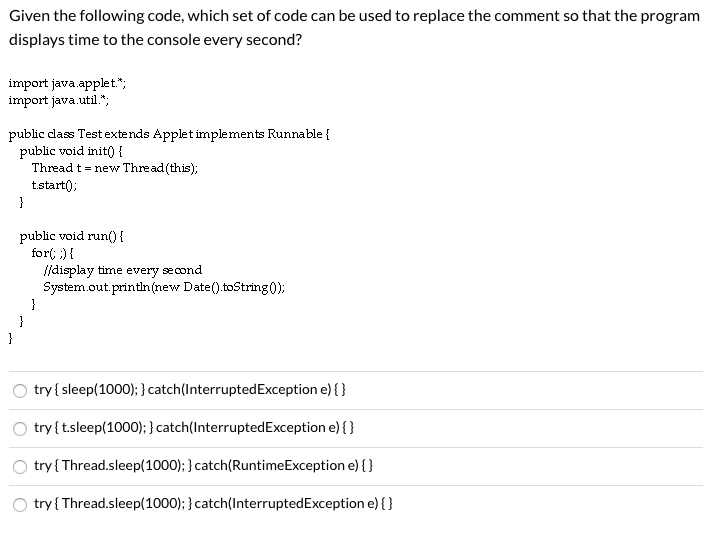 Solved Which of the following statements are defined in the | Chegg.com