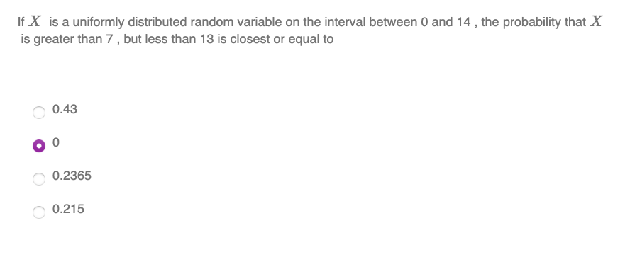 Solved If X Is A Uniformly Distributed Random Variable On 9834