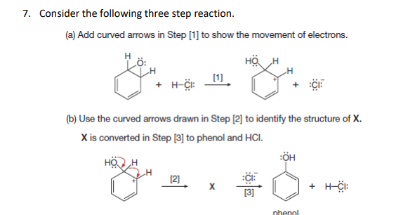 Solved 7. Consider the following three step reaction. (a) | Chegg.com