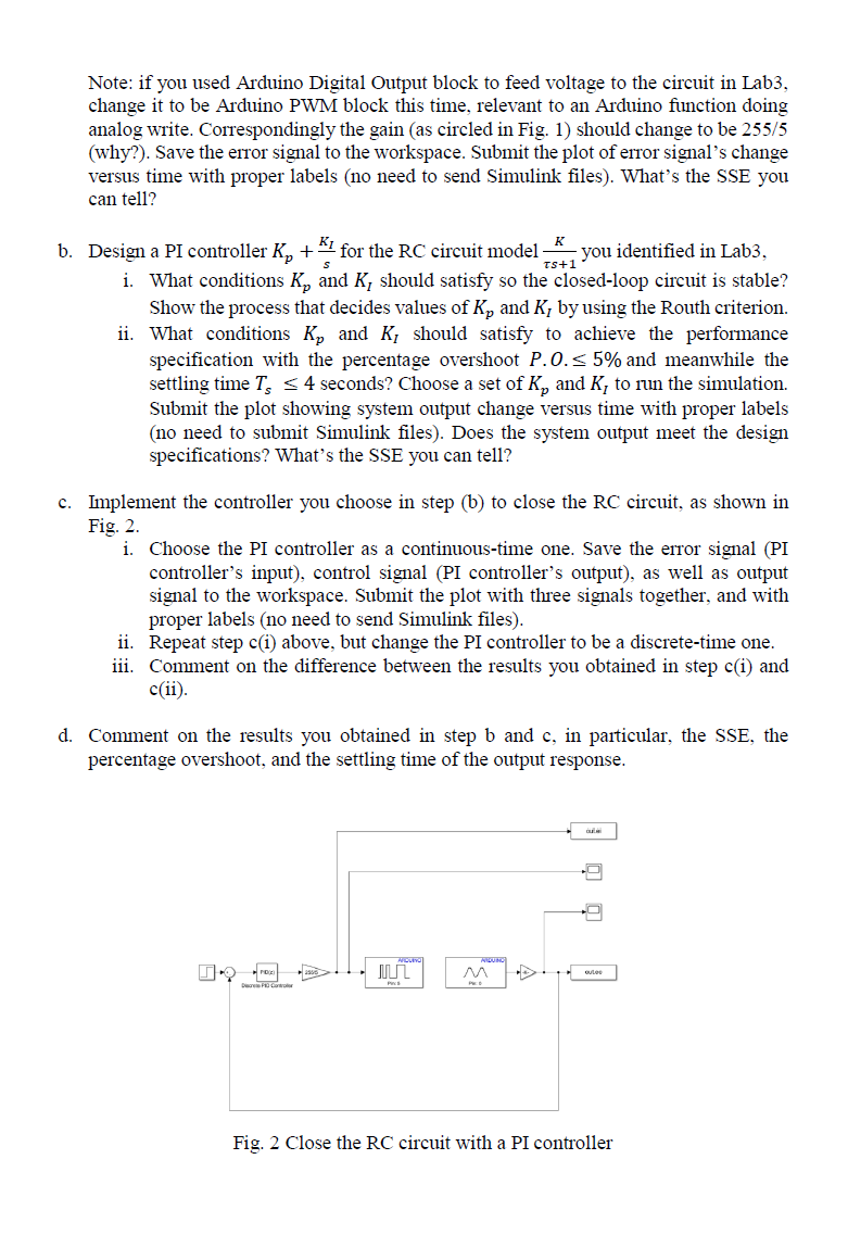 2. (60%) For the RC circuit you build in Lab3, a. | Chegg.com