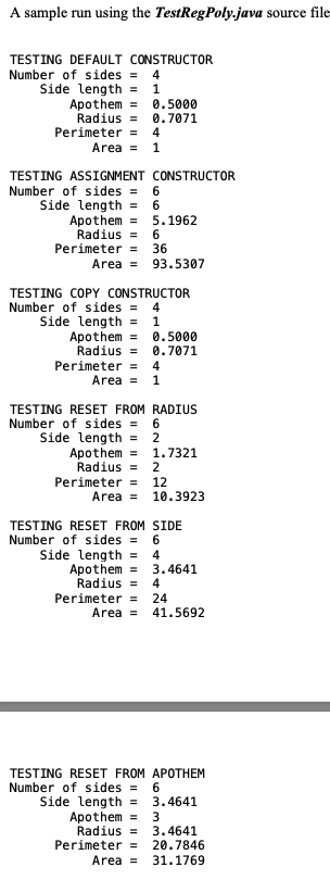 OUTPUT FOR THIS CODE AND FORMULAS ARE CORRECT- JUST | Chegg.com