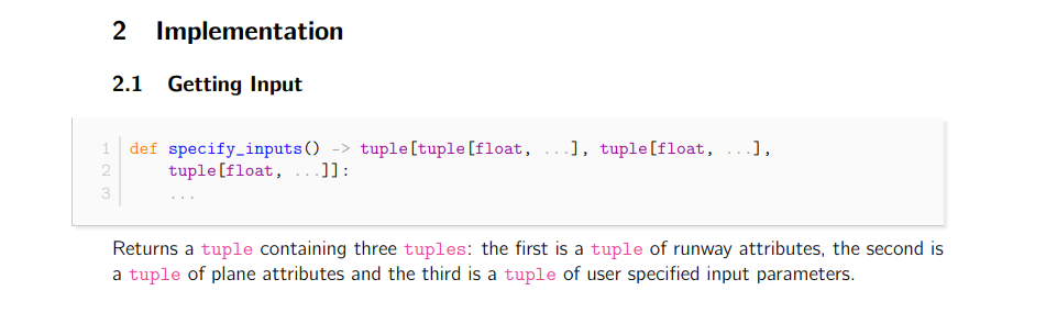Solved 2 Implementation 2.1 Getting Input | Chegg.com