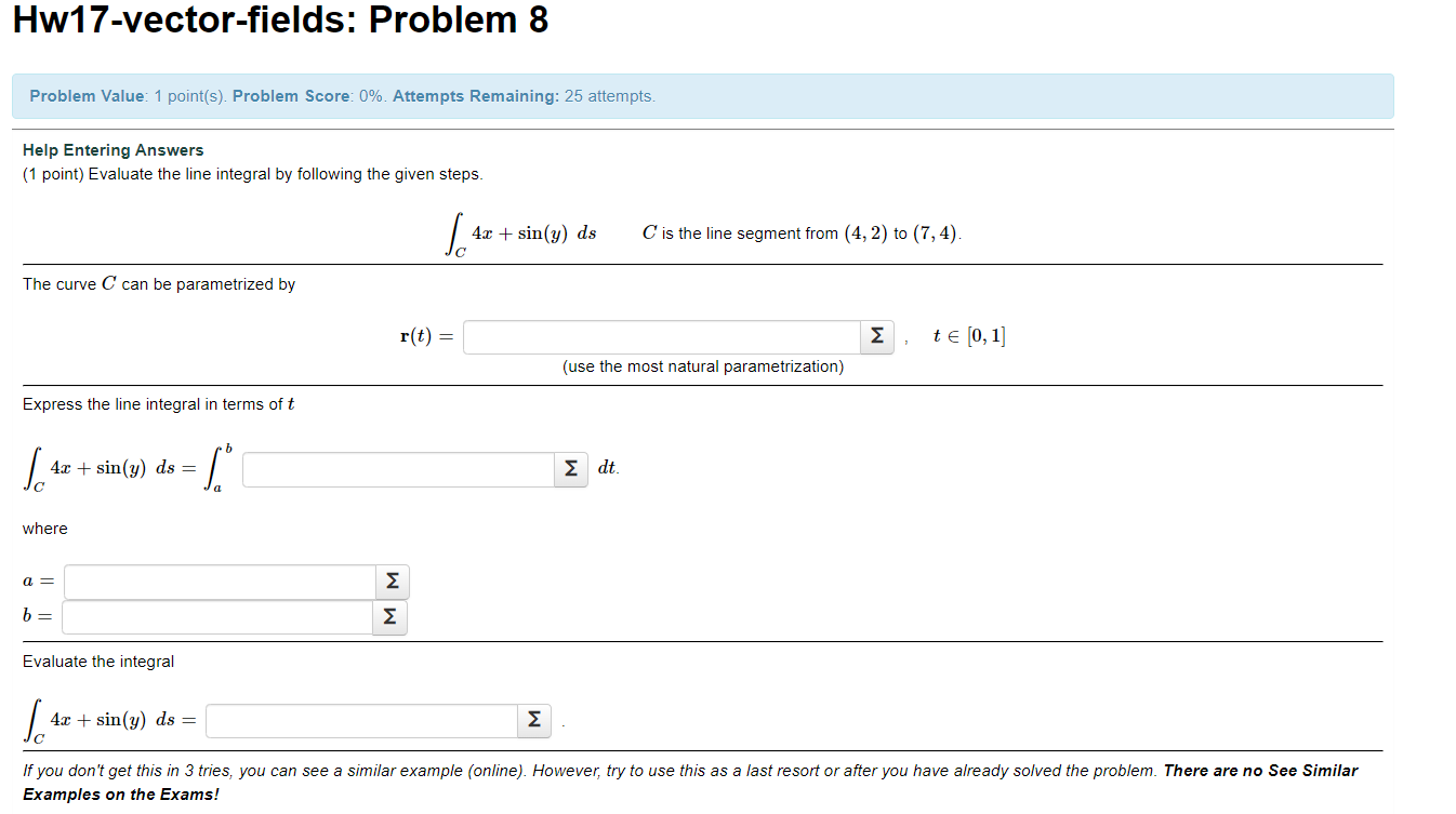 Solved Hw17-vector-fields: Problem 8 Problem Value: 1 | Chegg.com