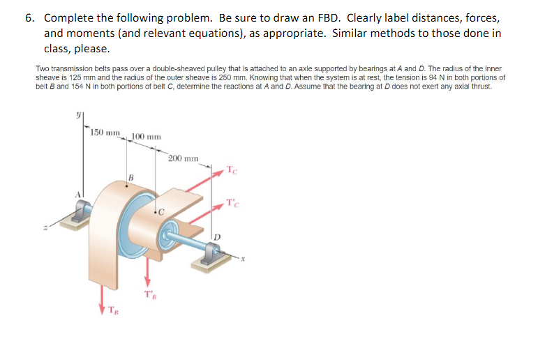 Solved Complete the following problem. Be sure to draw an | Chegg.com