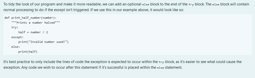 Solved Exceptions Exceptions are the tools we use to handle | Chegg.com