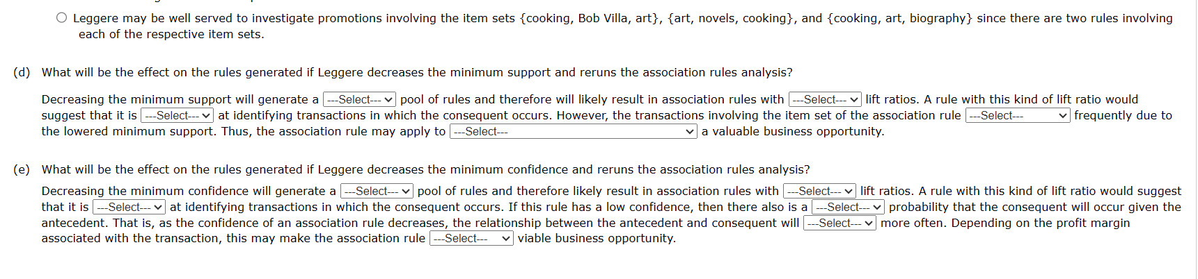 Solved This problem does not require the use of data mining | Chegg.com