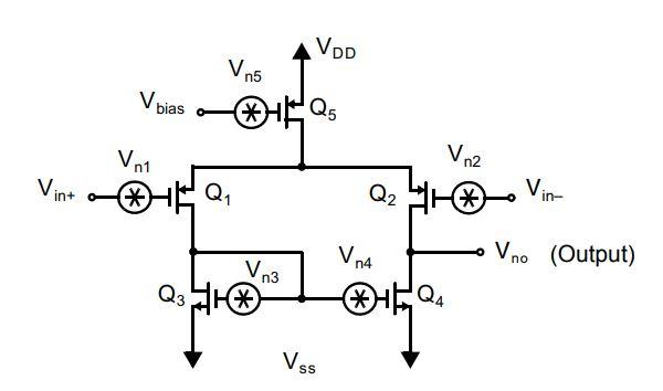 S1. Consider an NMOS differential pair with PMOS | Chegg.com