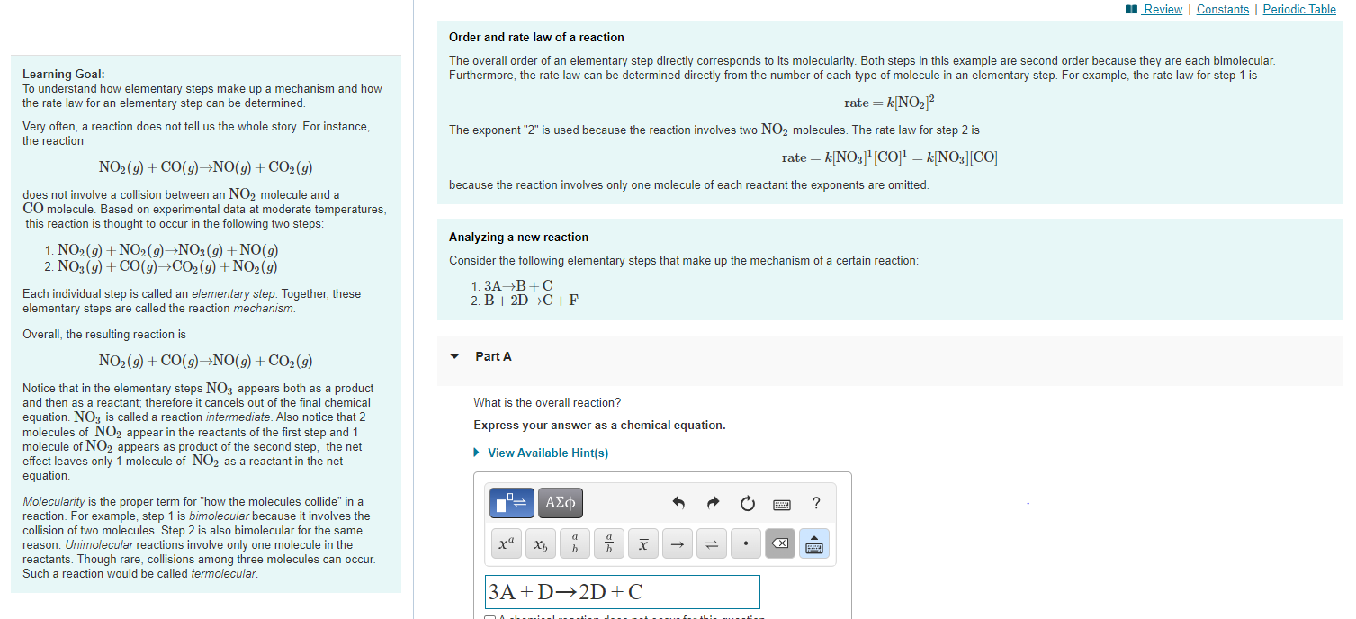 Solved Review Constants Periodic Table Learning Goal: To | Chegg.com