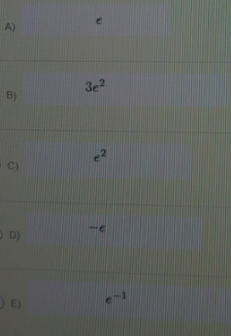 Solved dxd(∫0lnxf(t)dt)=1A) e B) 3e2 C) e2 D) −ϵ E) e−1 | Chegg.com