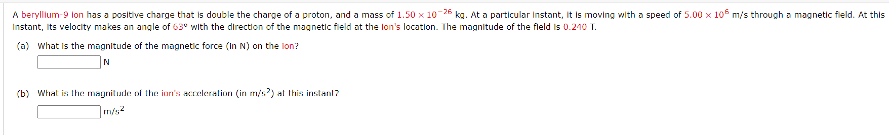 Solved A beryllium-9 ion has a positive charge that is | Chegg.com