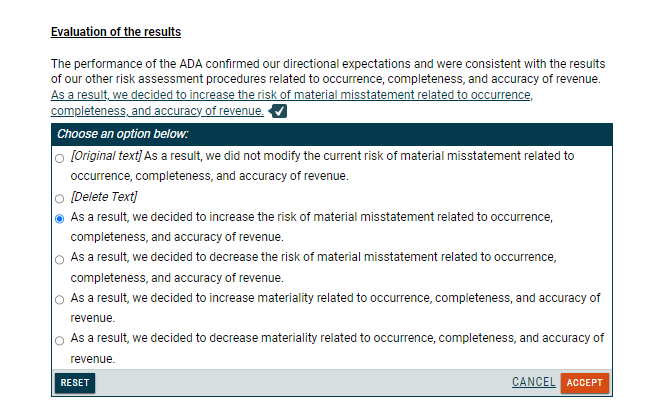 Solved Objective of the Audit Data Analytics (ADA). In | Chegg.com