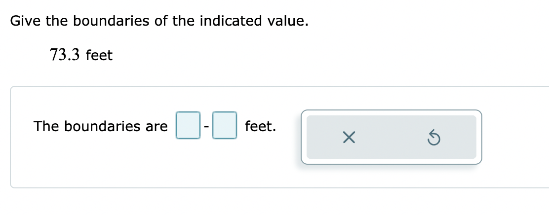 Solved Give the boundaries of the indicated value. 7.16 | Chegg.com