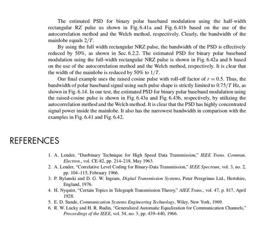 6.10-4 Design an 8-level PAM for binary data | Chegg.com