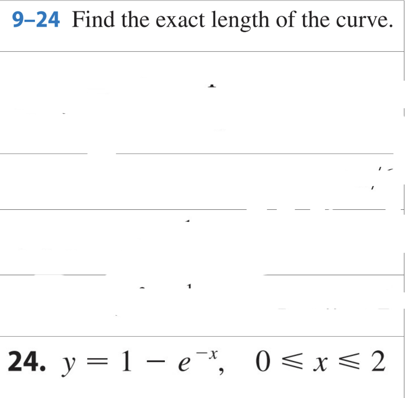 Solved 9-24 Find the exact length of the curve. 24. | Chegg.com