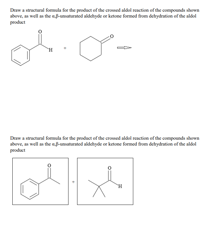 Solved Draw a structural formula for the product of the | Chegg.com