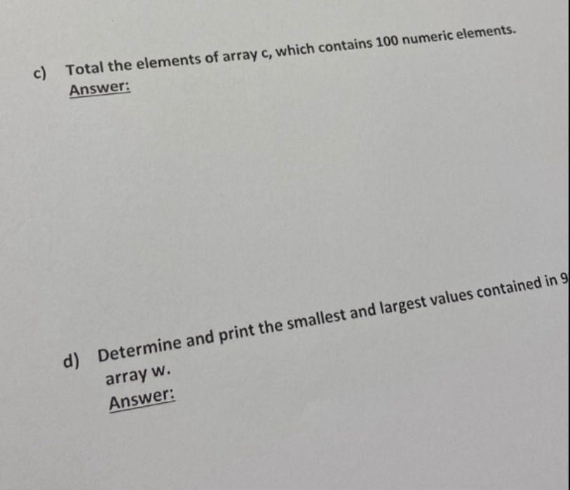 Solved a3. Write Javascript statements to accomplish each of | Chegg.com