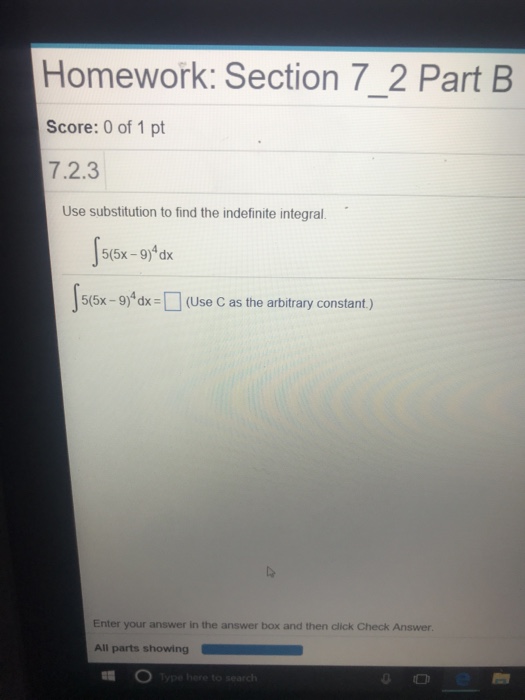 Solved Homework Section 7 2 Part B Score 0 Of 1 Pt 7 2 3