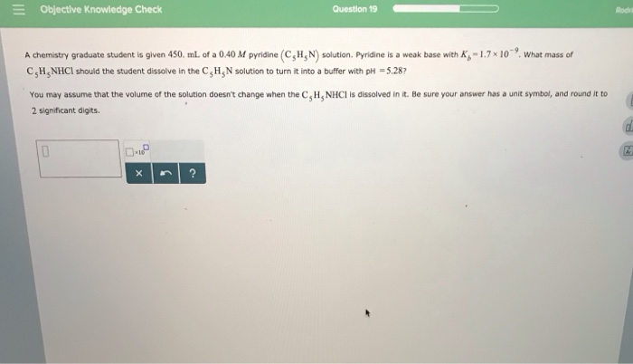 Solved Ξ Objective Knowledge Check Question 19 Rodr A | Chegg.com