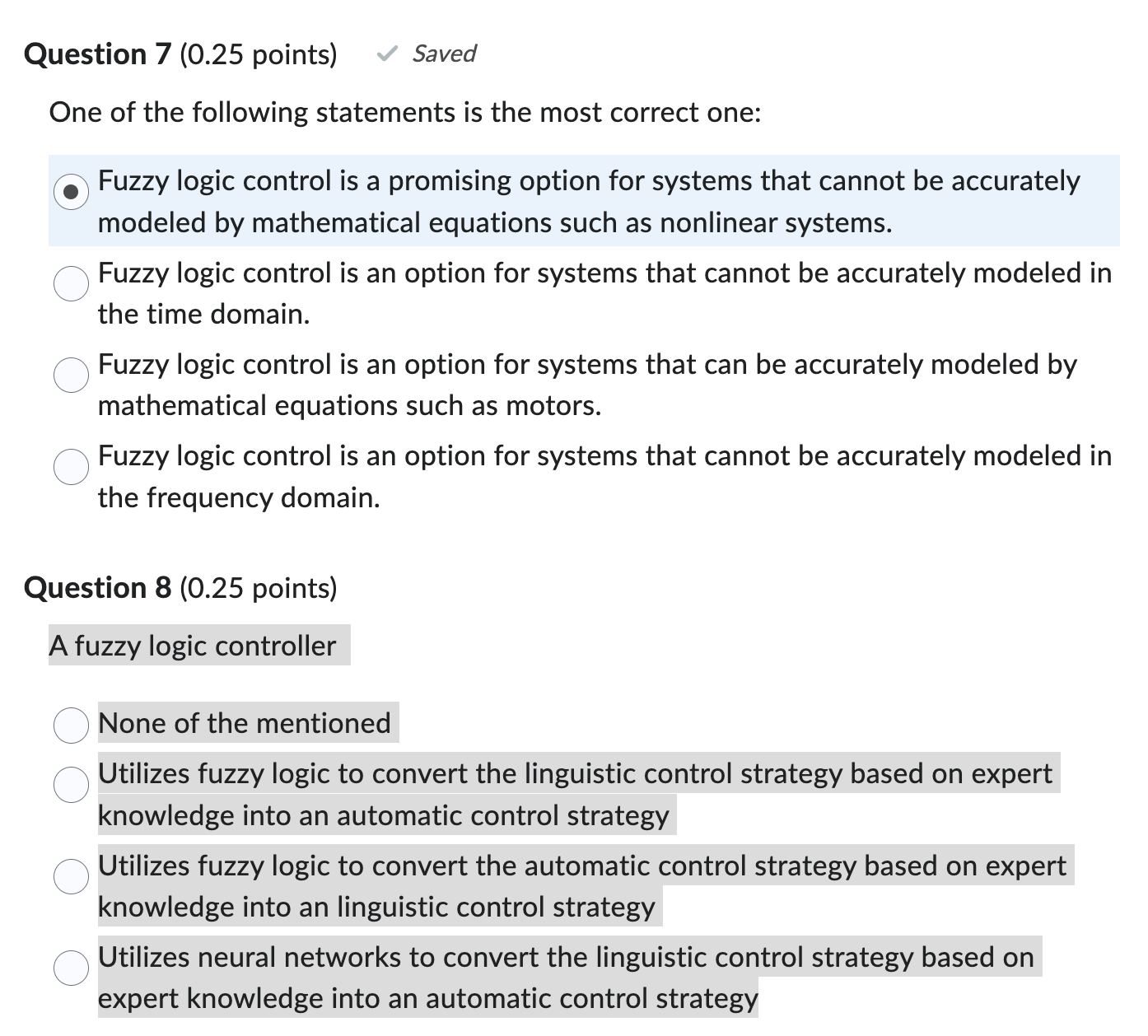 Solved One of the following statements is the most correct | Chegg.com