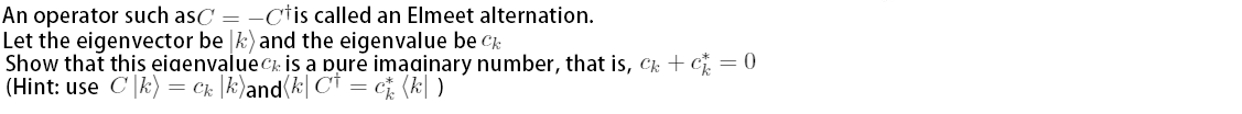 Solved An operator such as c -Ctis called an Elmeet | Chegg.com
