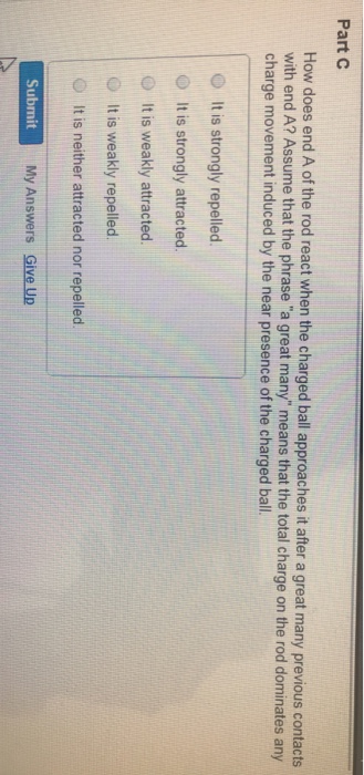 Solved This problem explores the behavior of charge on | Chegg.com