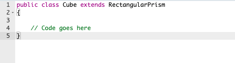 Solved Given the Solid class, extend it with: Pyramid | Chegg.com