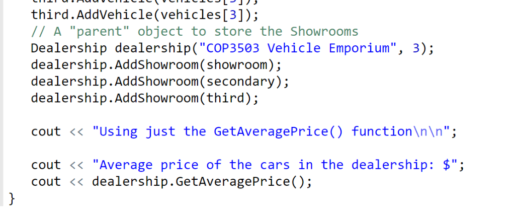 Solved I am extremely stuck on my C++ programming homework. | Chegg.com