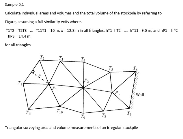 Solved Calculate individual areas and volumes and the total | Chegg.com