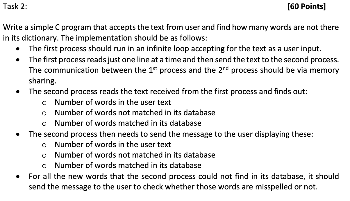Please help with this c program. There is no | Chegg.com