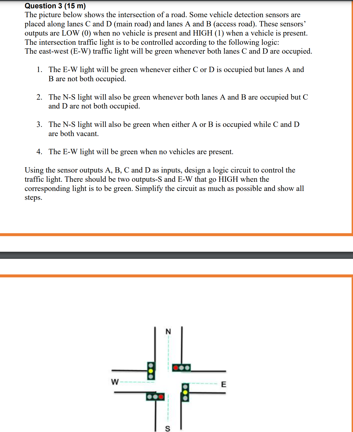 Solved Question 3 (15 m) The picture below shows the | Chegg.com
