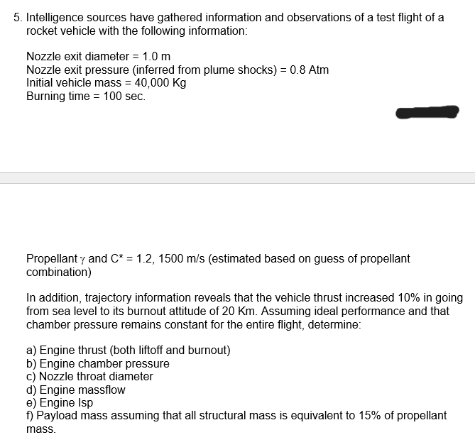 Solved 5. Intelligence sources have gathered information and | Chegg.com