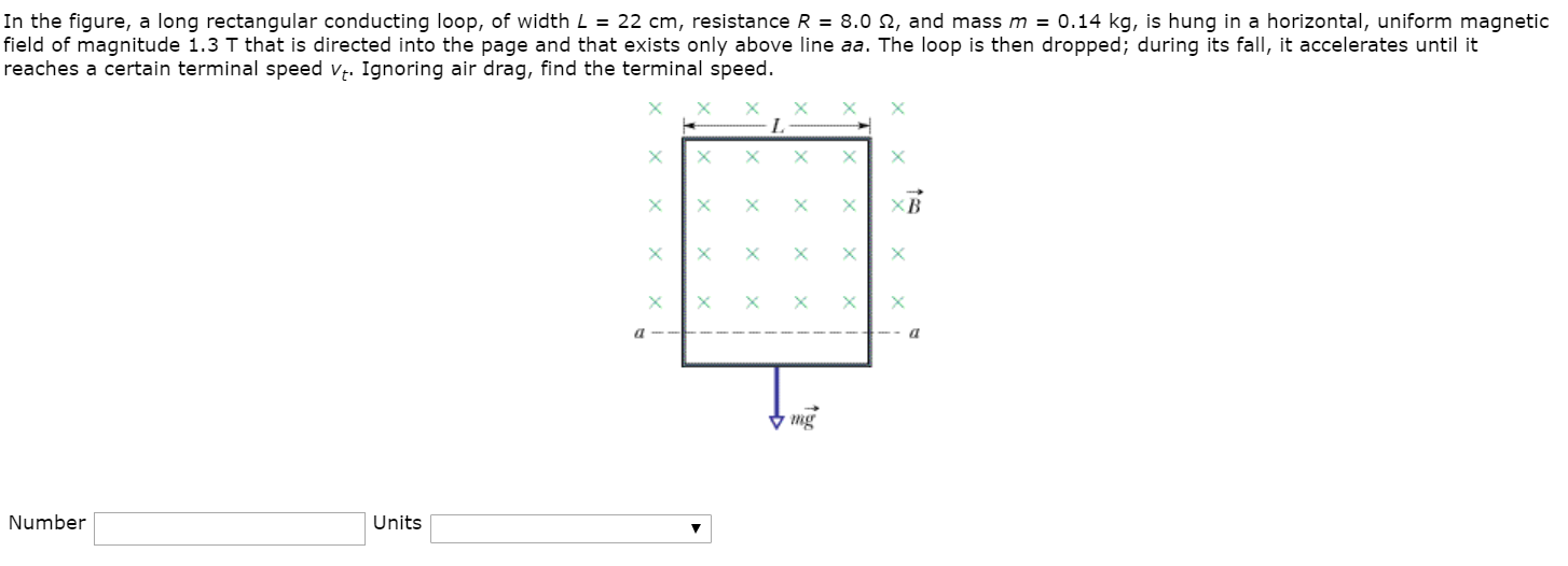 Solved In the figure, a long rectangular conducting loop, of | Chegg.com