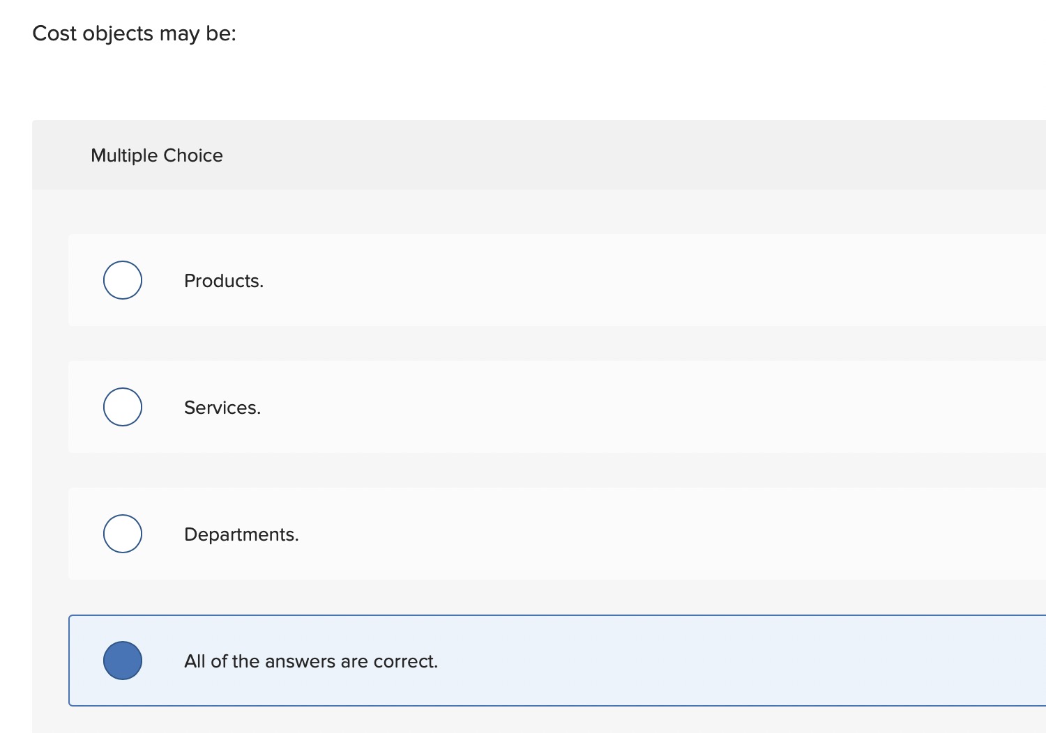 Solved Which of the following statements is true? Multiple | Chegg.com