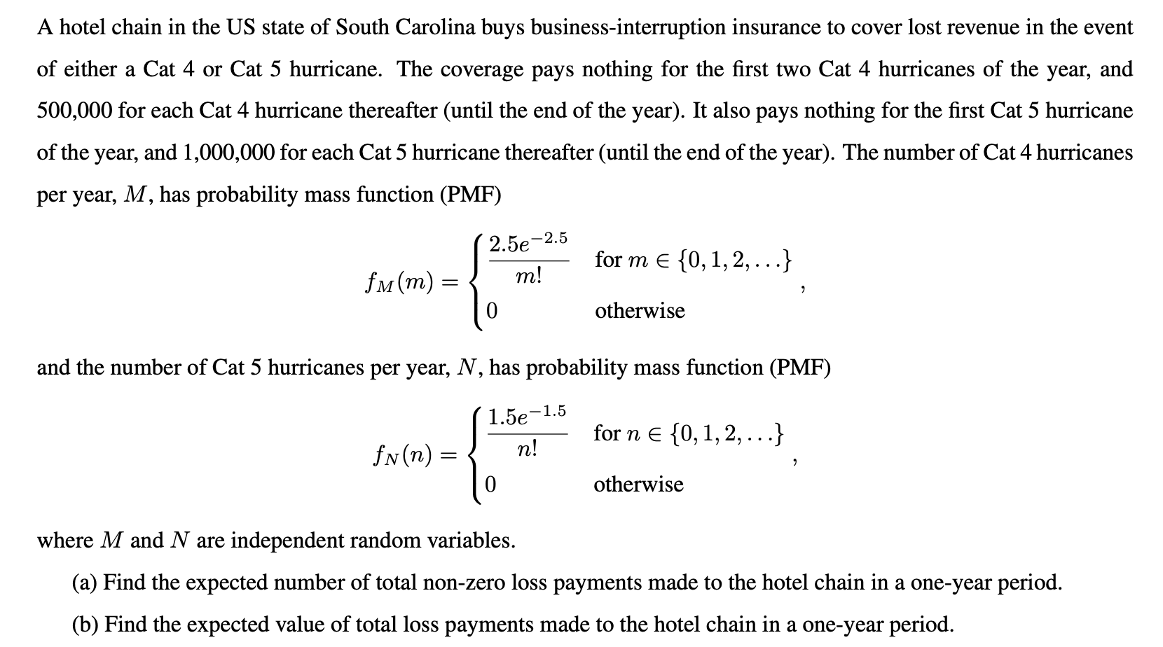 Solved This is a question from Mathematics of Risk, related | Chegg.com