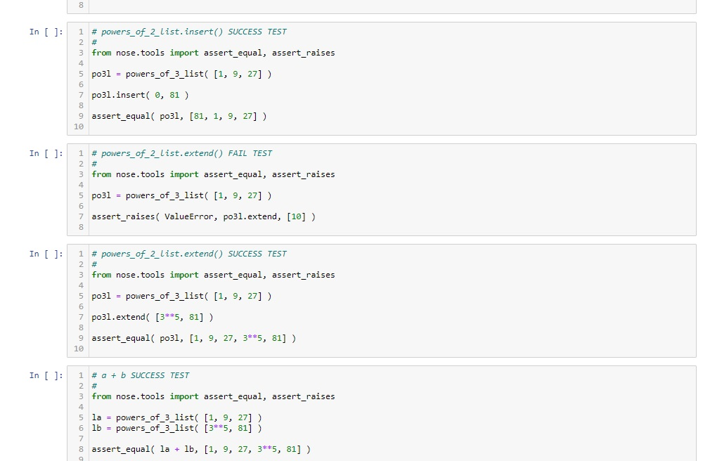Solved Implement a Python class named powers_of_3_list | Chegg.com