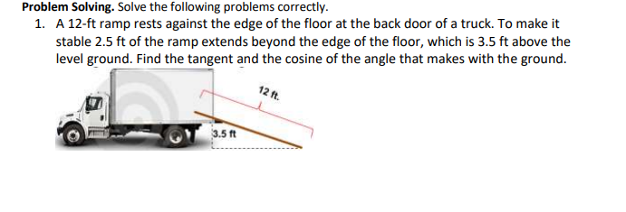 Solved Problem Solving. Solve the following problems | Chegg.com