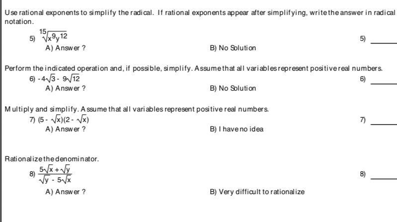 Solved Use rational exponents to simplify the radical. If | Chegg.com