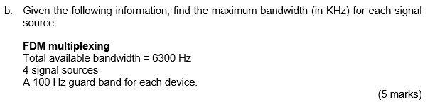 Solved Multiplexing is a set of techniques that allows | Chegg.com