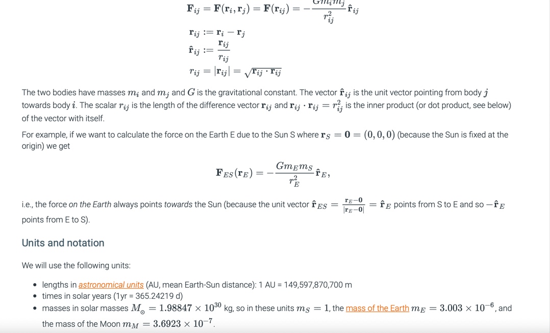 Solved 19.2 Earth and Moon: Forces This lab will be | Chegg.com