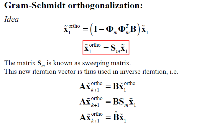 Solved Gram-Schmidt orthogonalization: Main features • The | Chegg.com
