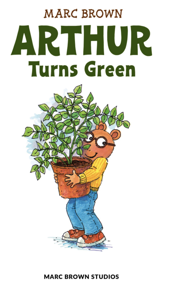 Solved MARC BROWN ARTHUR Turns Green DE MARC BROWN ARTHUR | Chegg.com